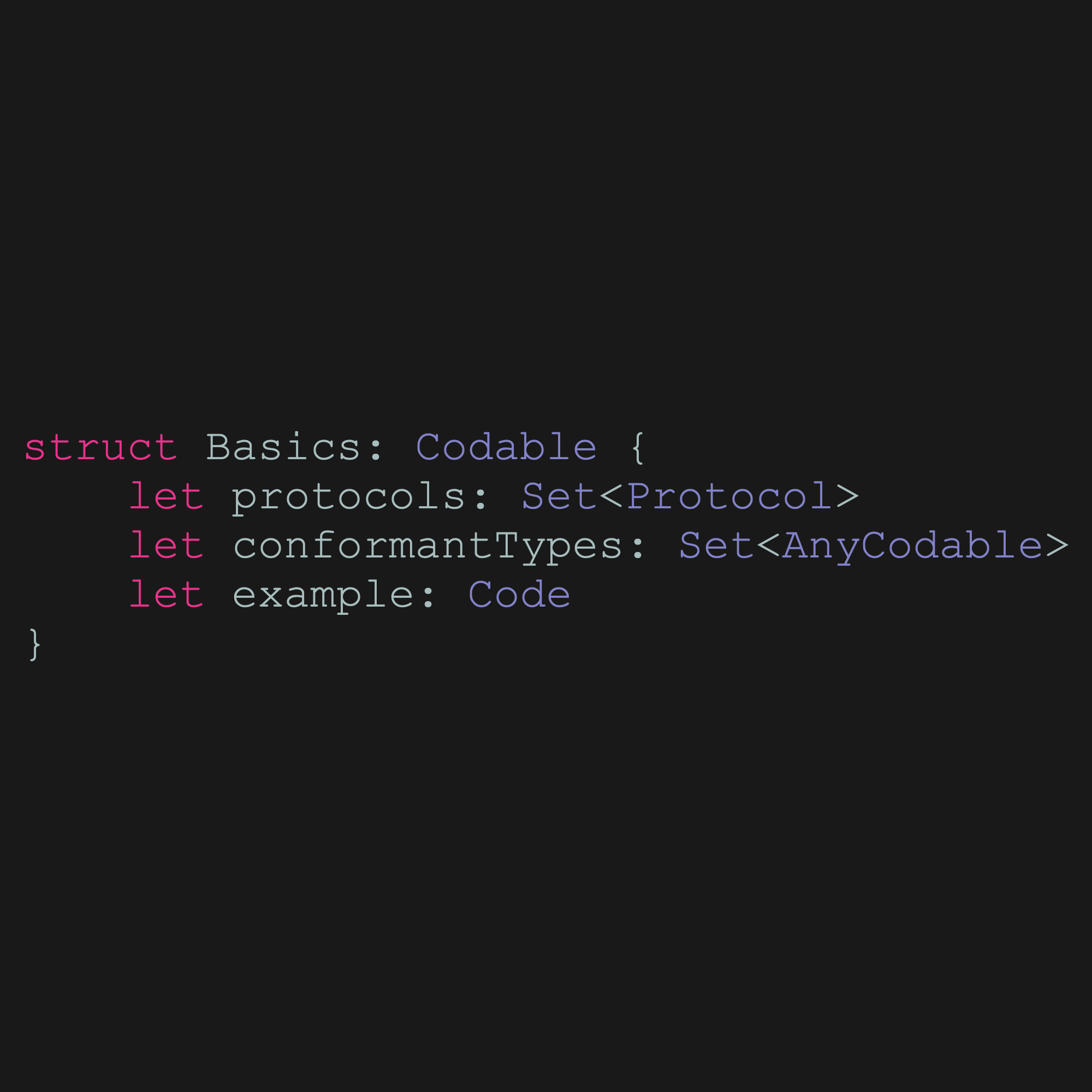 Basics Of Codables In Swift